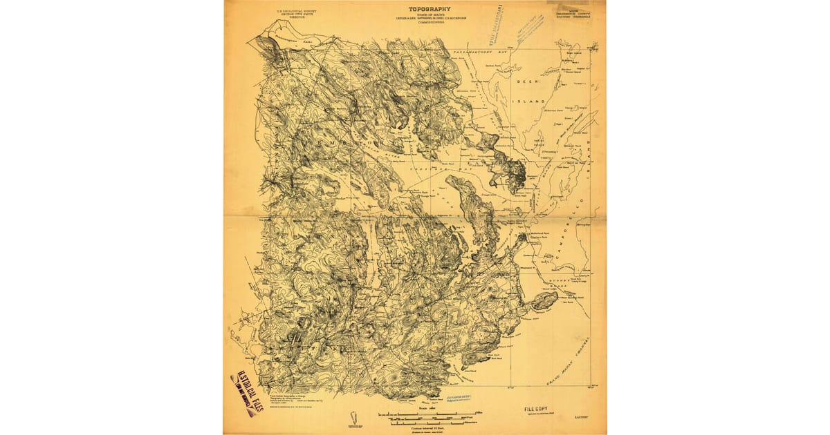 1907 Map of Eastport, ME — High-Res | Pastmaps