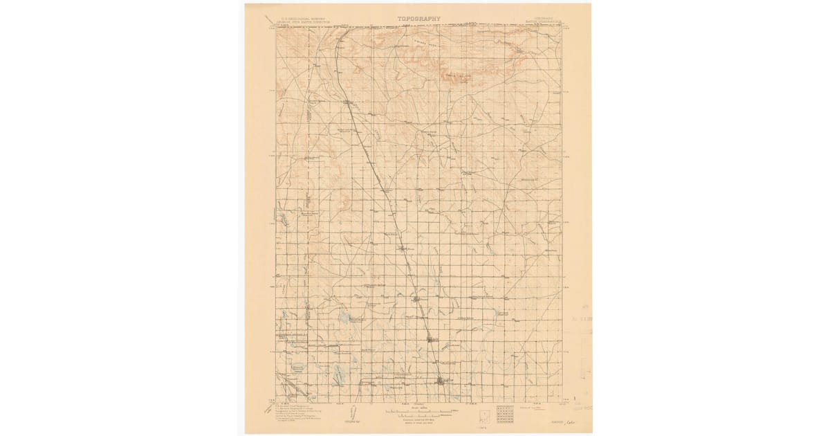1910s Maps of Severance, CO | Pastmaps