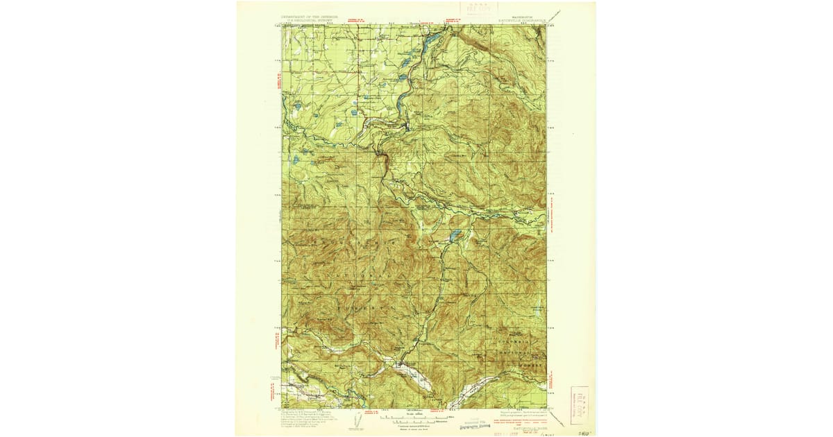 Old Maps of Ohop Bob, WA | Pastmaps