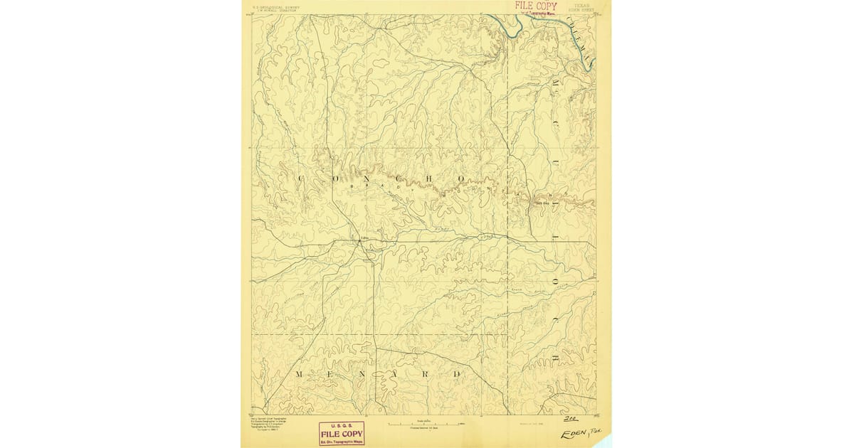 Old Maps of Melvin, TX | Pastmaps