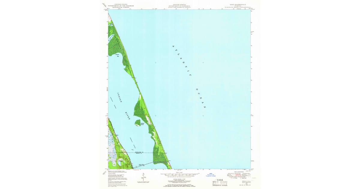 Old Maps of Eden, FL for Genealogy | Pastmaps