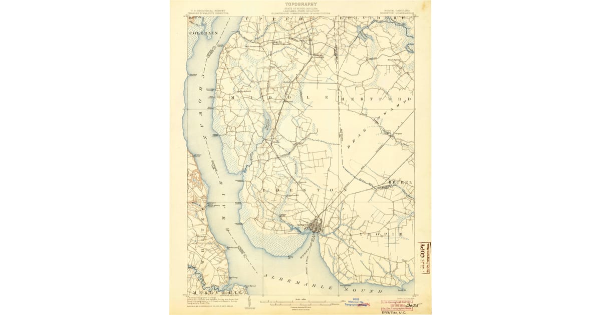 Old Maps of Saint Johns, NC | Pastmaps
