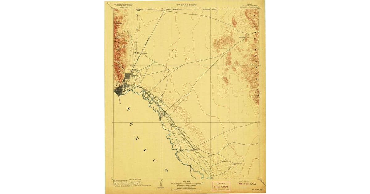 1900-1909 Maps of Cuadrilla, TX | Pastmaps