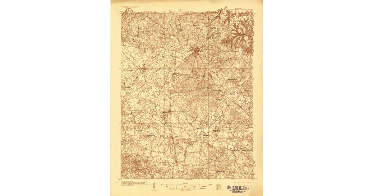 Old Maps of Radcliff, KY for Hiking & Exploration | Pastmaps