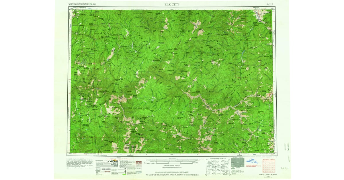 Old Maps of Alta, MT for Hiking & Exploration | Pastmaps