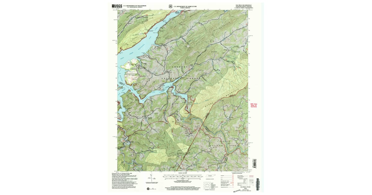 2000-2009 Maps of Avery County, NC | Pastmaps