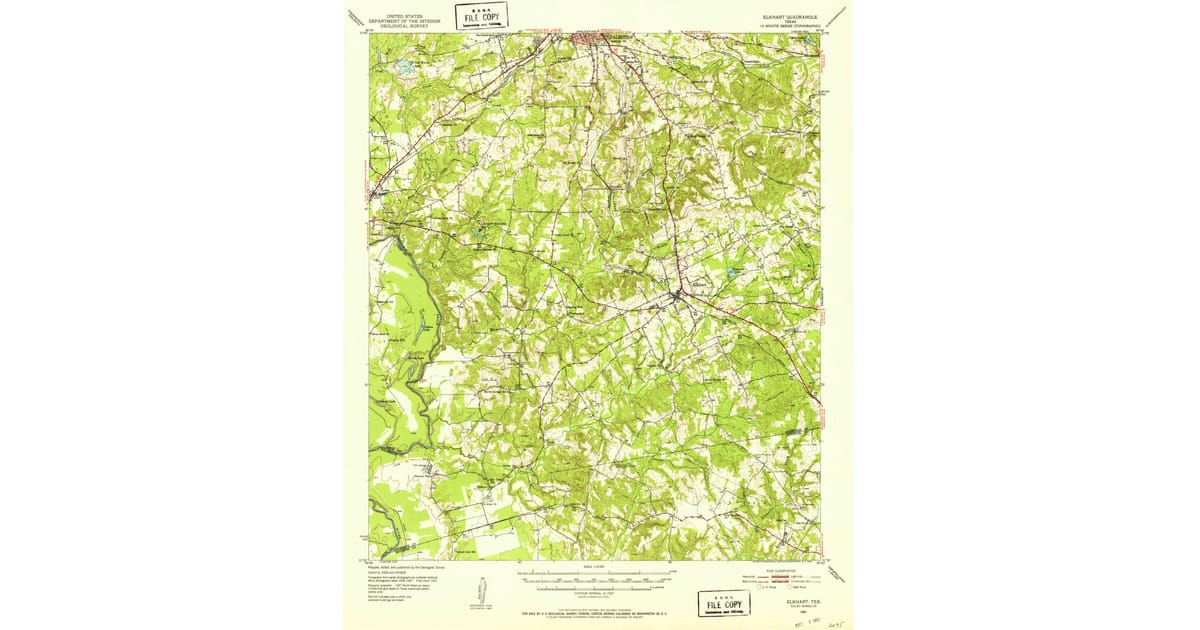 1950s Maps of Leon County, TX | Pastmaps