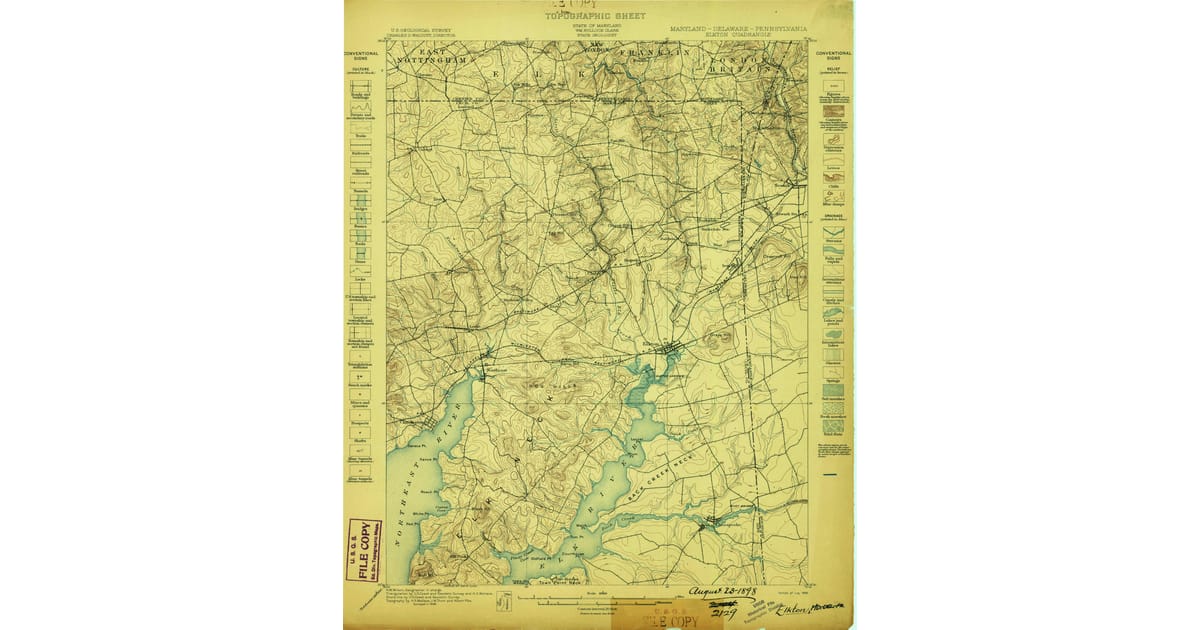 Old Historical Maps of Kenmore, MD | Pastmaps