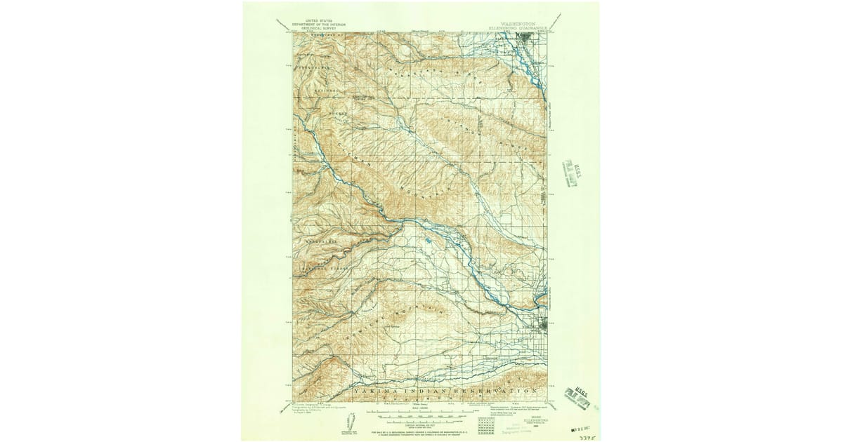 Old Maps of Harwood, WA for Genealogy | Pastmaps