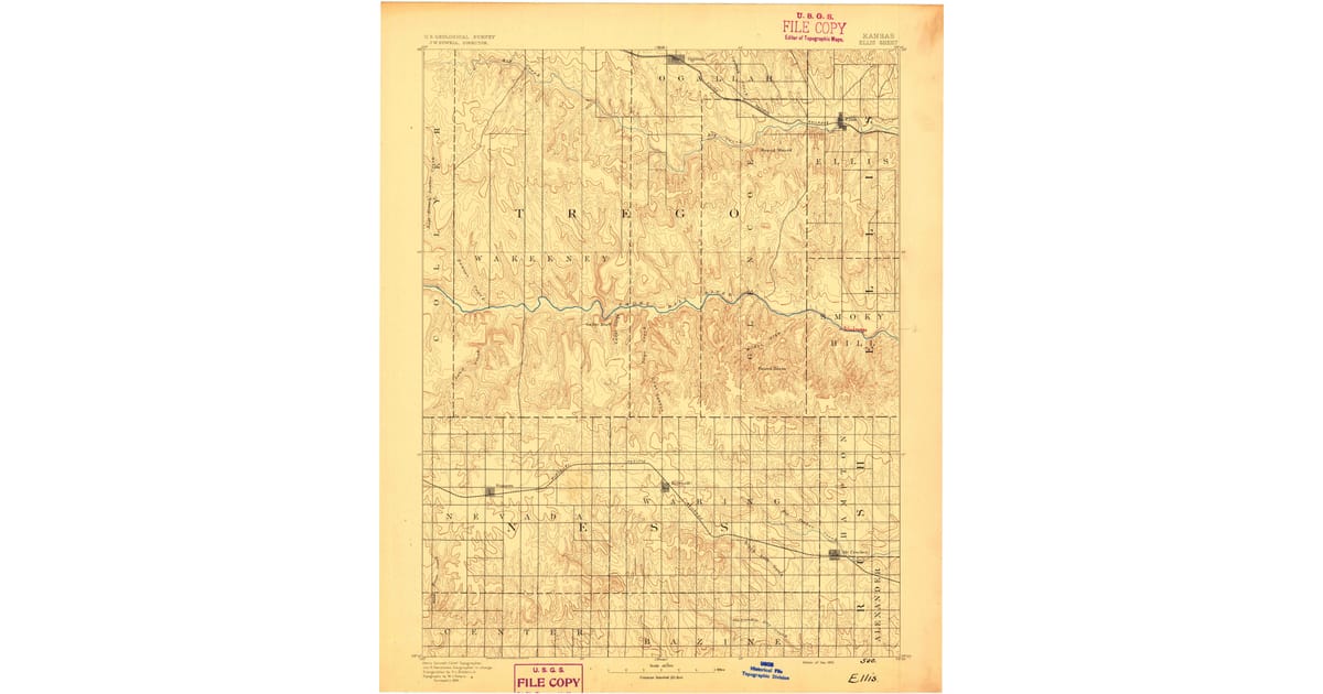 Old Maps of Fort Downer, KS for Genealogy | Pastmaps