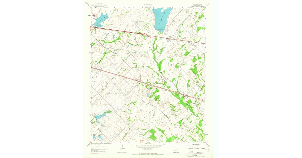 1960s Maps of Terrell, TX | Pastmaps