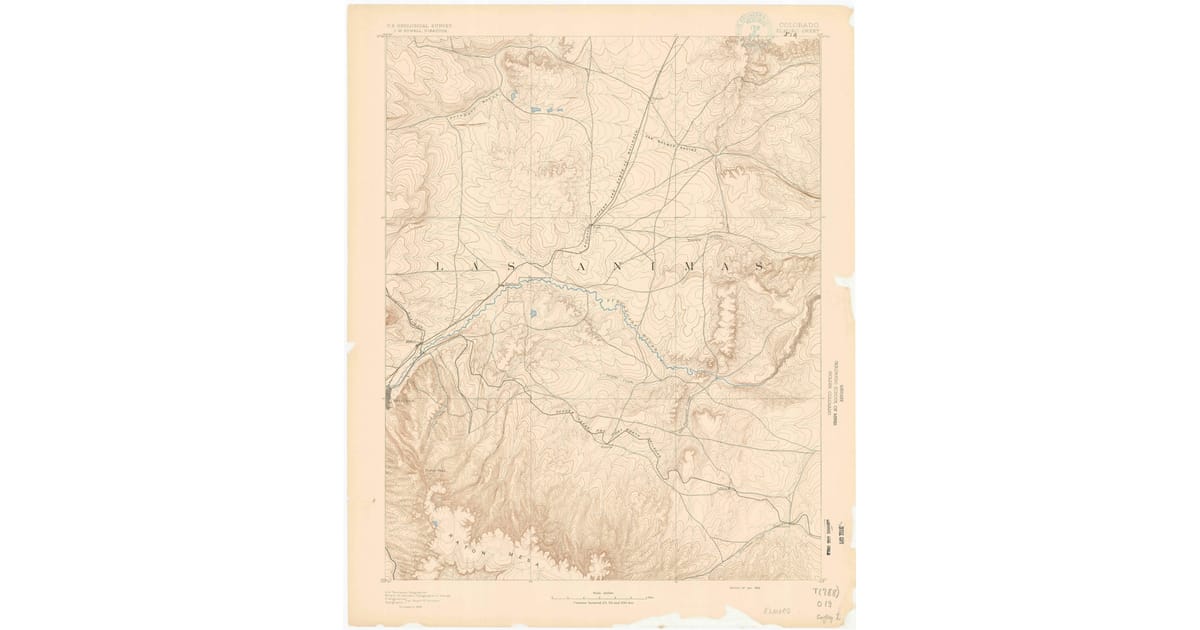 Old Maps of Tyrone, CO | Pastmaps