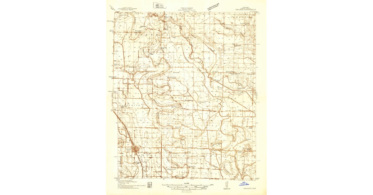 Old Maps of Ryan, AR | Pastmaps