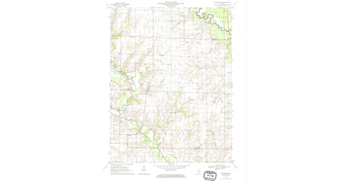1970s Maps of Wayne County, IL | Pastmaps
