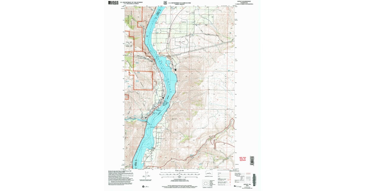 2000s (21st Century) Maps of Orondo, WA | Pastmaps