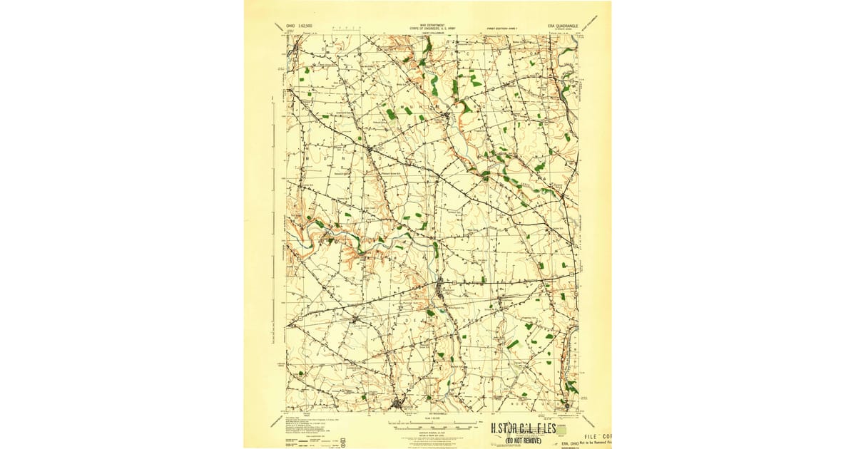 1940s Maps of Ross County, OH | Pastmaps