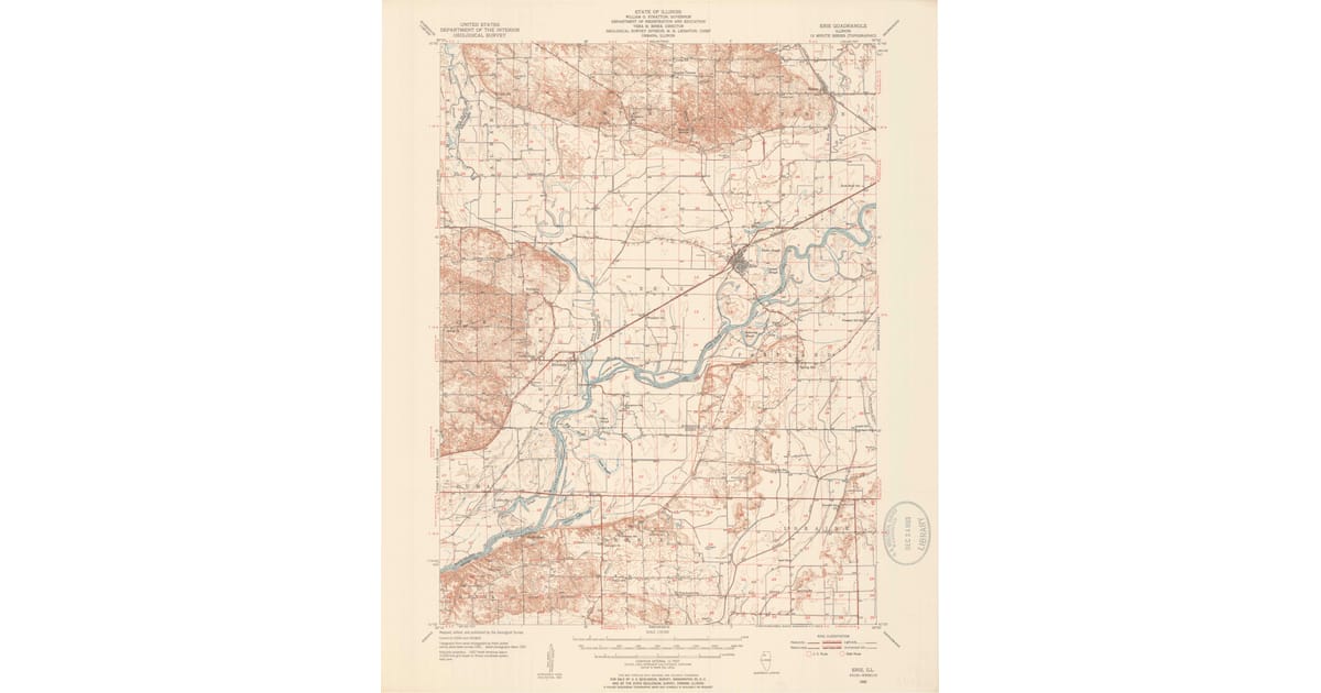 1950s Maps of Erie, IL | Pastmaps