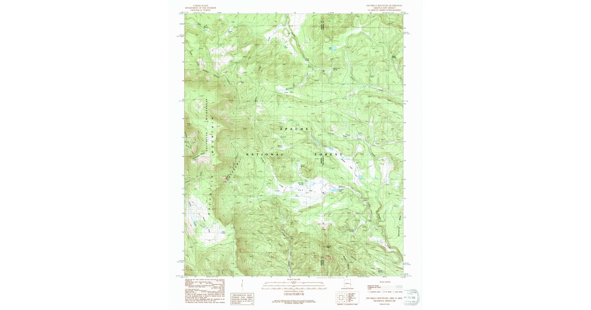 1990s Maps of Catron County, NM | Pastmaps