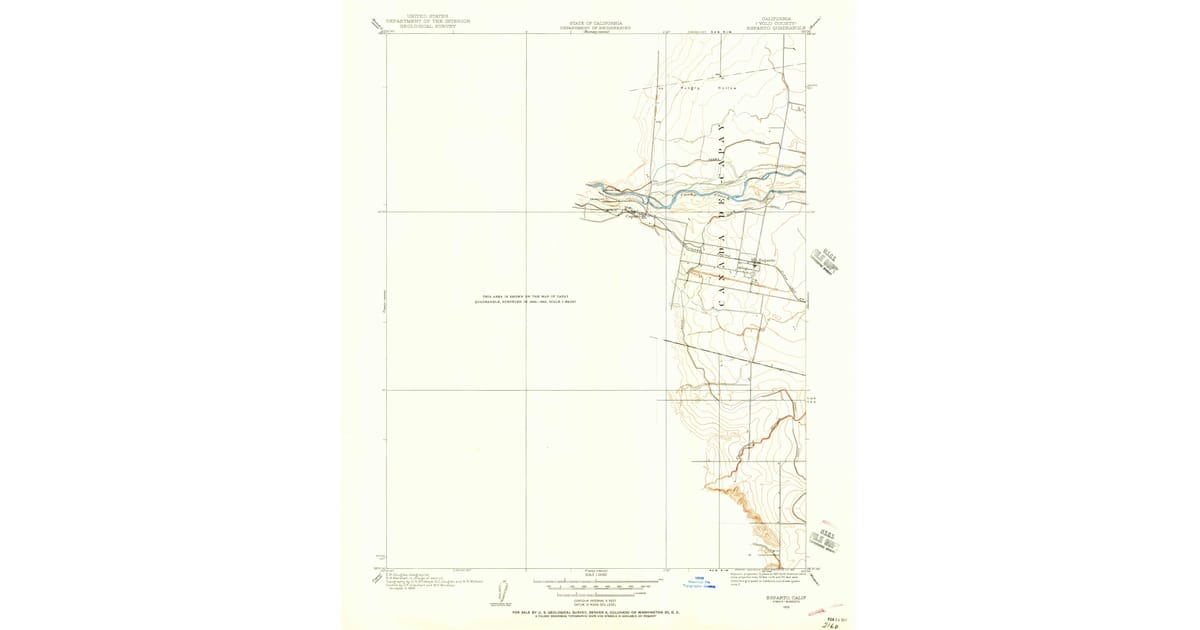 Old Maps of Esparto, CA | Pastmaps