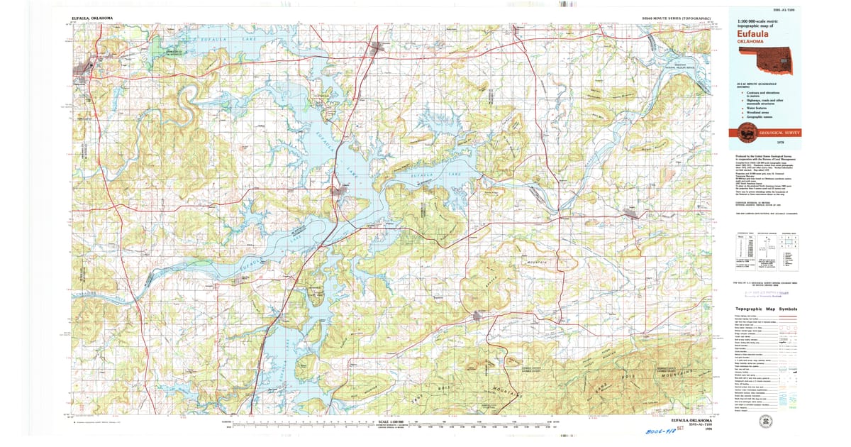1970s Maps of Haskell County, OK | Pastmaps