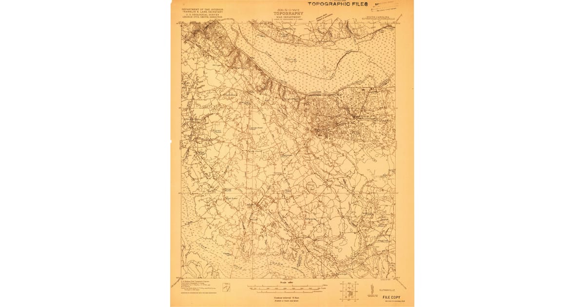 1920s Maps of South Carolina | Pastmaps