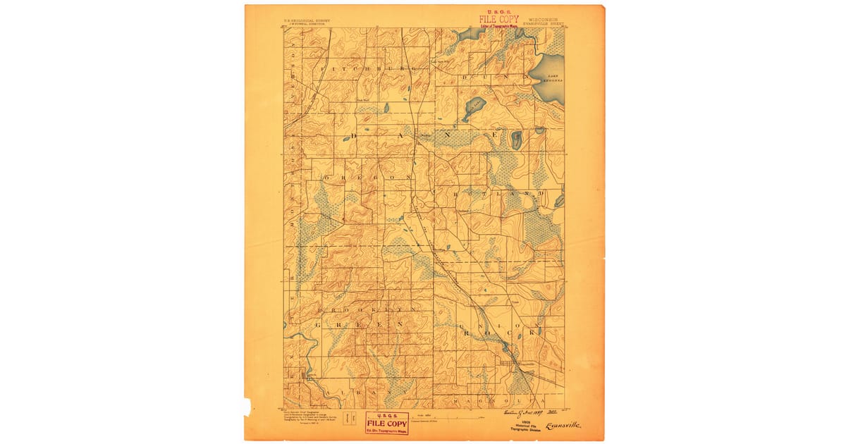 1800s (19th Century) Maps of Wisconsin | Pastmaps