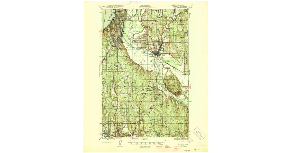 1940s Maps of Bothell, WA | Pastmaps