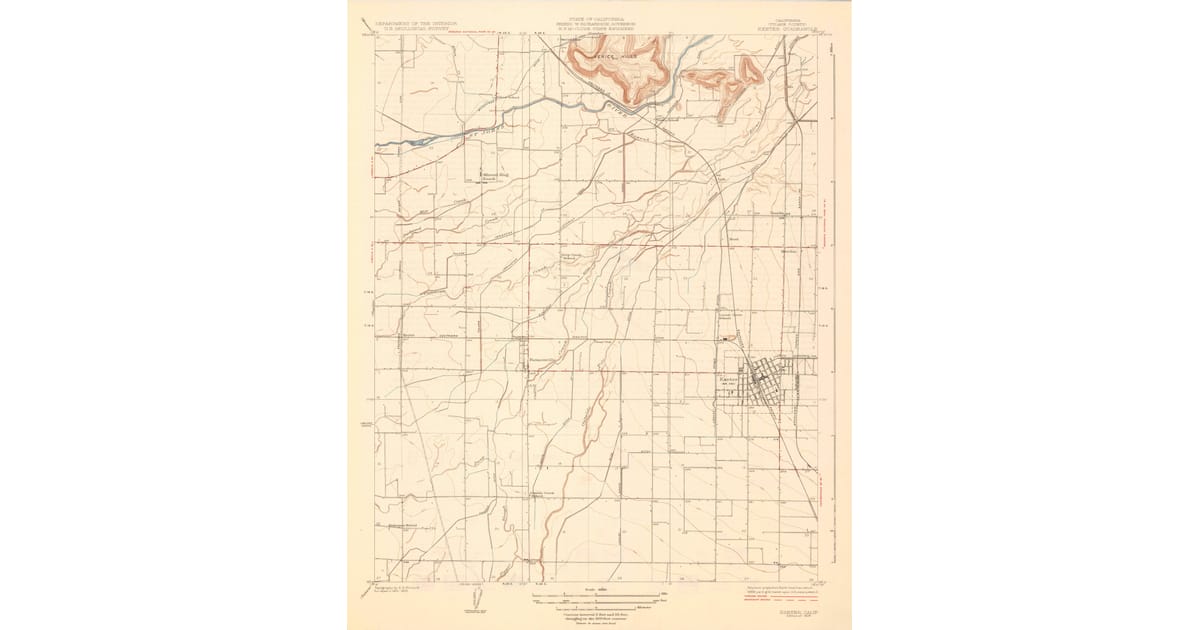 1900s (20th Century) Maps of Canal Gardens, Farmersville | Pastmaps