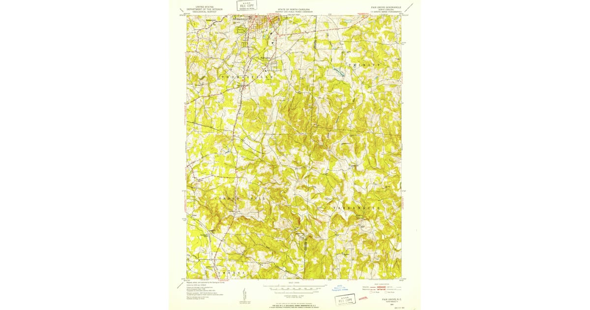 Old Maps of Fuller Mill, NC | Pastmaps