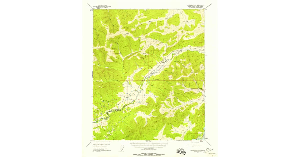 Old Maps of Chickaloon, AK | Pastmaps