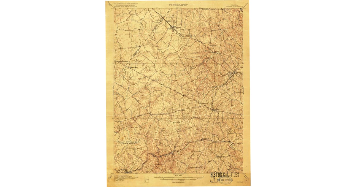 1900s (20th Century) Maps of Pender, Fairfax County | Pastmaps