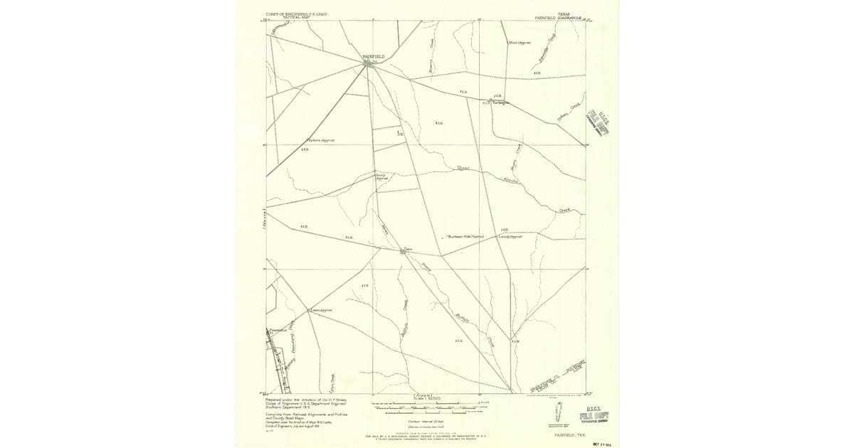 Old Maps of Leon County, TX | Pastmaps
