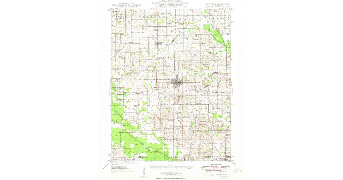 Old Maps of Covington, IL for Academic Research | Pastmaps