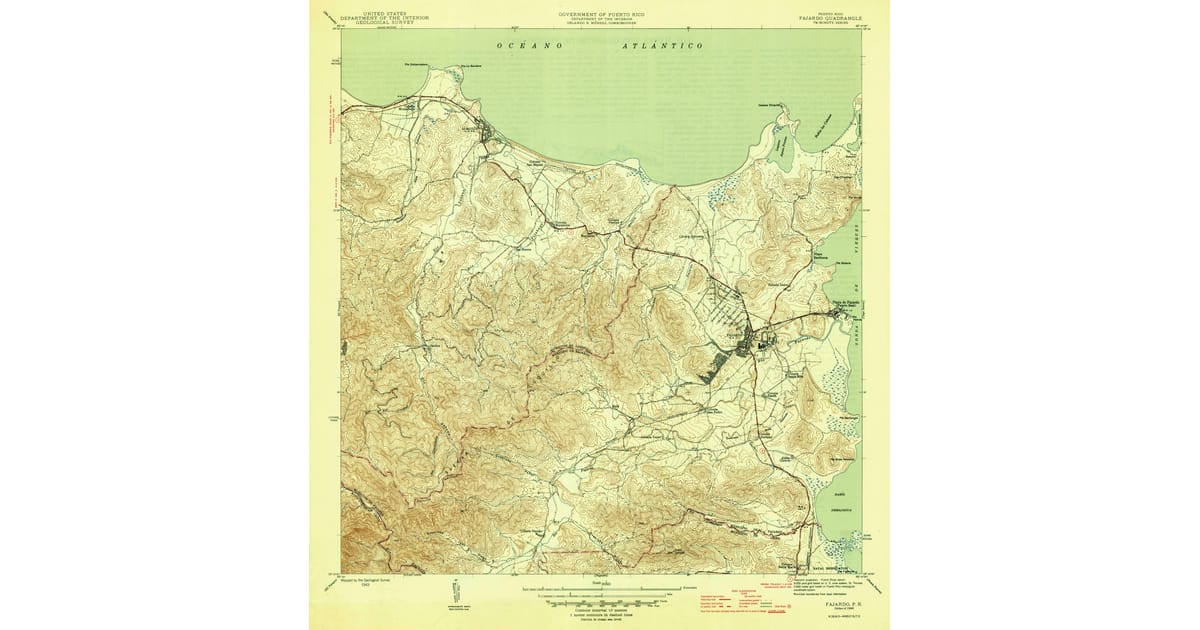 Old Maps of Vistas de Luquillo, Luquillo | Pastmaps
