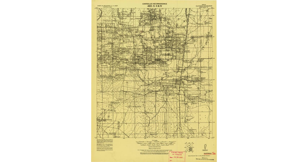 1900s (20th Century) Maps of Jim Hogg County, TX | Pastmaps