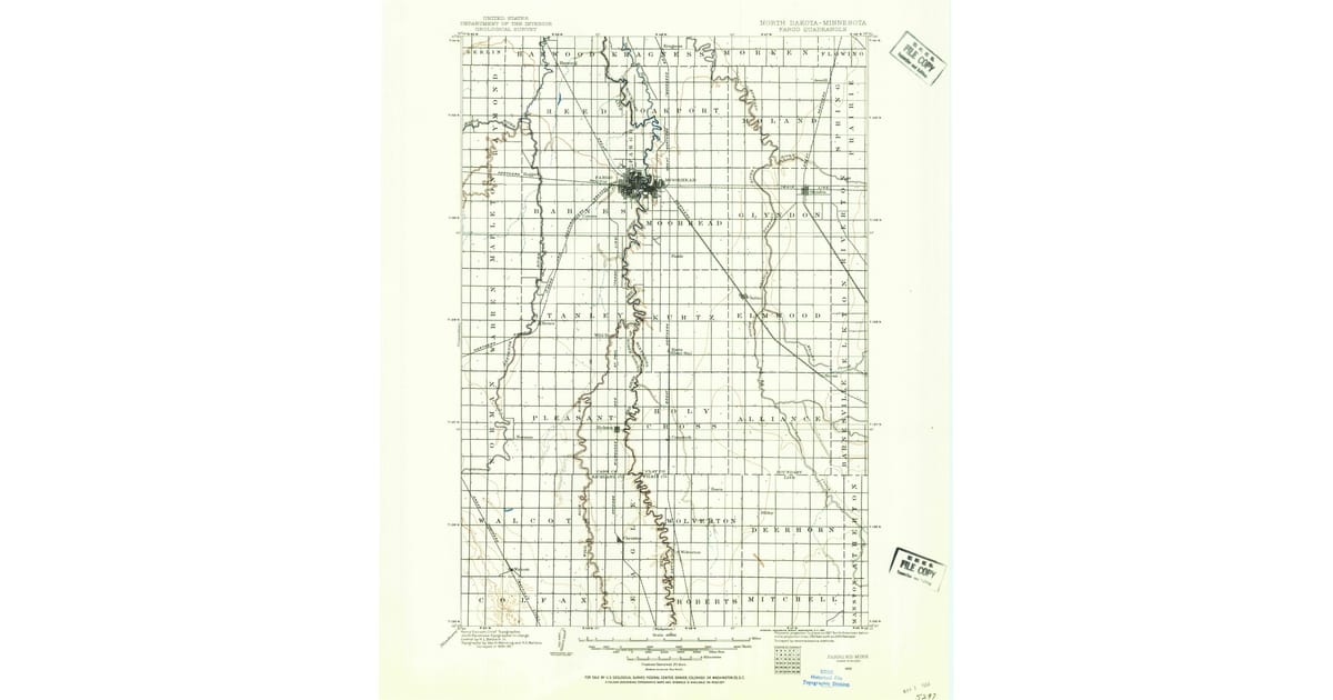 Old Maps of Watts, MN | Pastmaps