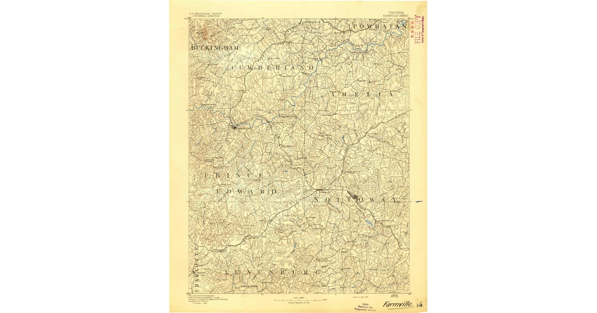 1800s (19th Century) Maps of Martins Corner, VA | Pastmaps