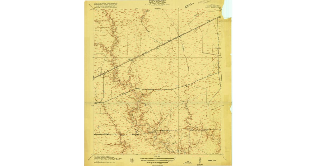 Old Maps of Cloverleaf, TX for Academic Research | Pastmaps