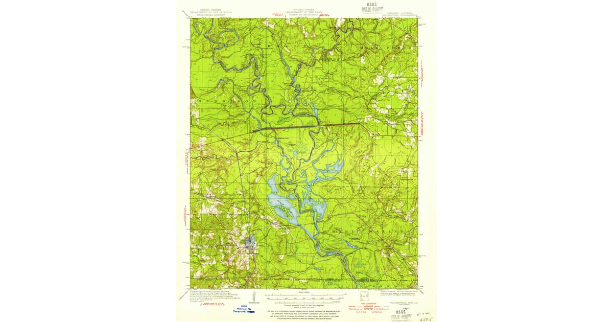 Old Maps of Huttig, AR | Pastmaps