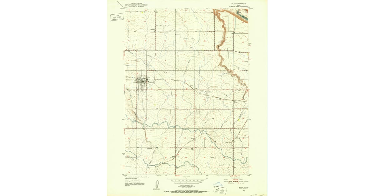 Old Maps of Jerome County, ID | Pastmaps
