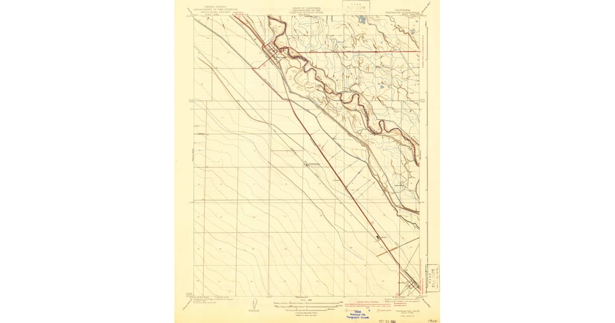 1940s Maps of Madera County, CA | Pastmaps