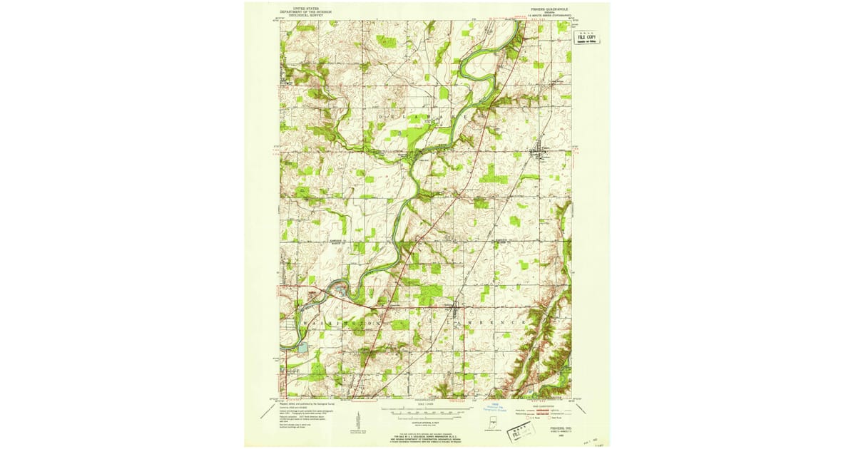 Old Maps of Hamilton County, IN | Pastmaps