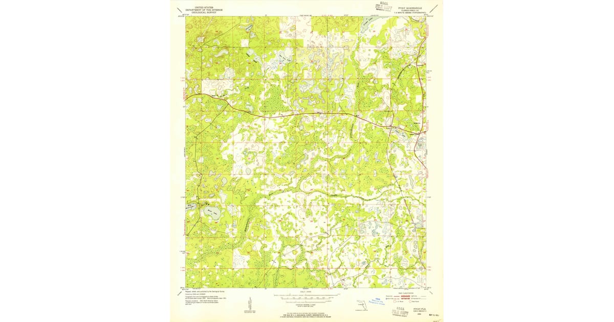 Old Maps of Greenfield, FL | Pastmaps