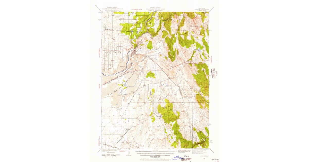 1940s Maps of Citrus Heights, CA | Pastmaps