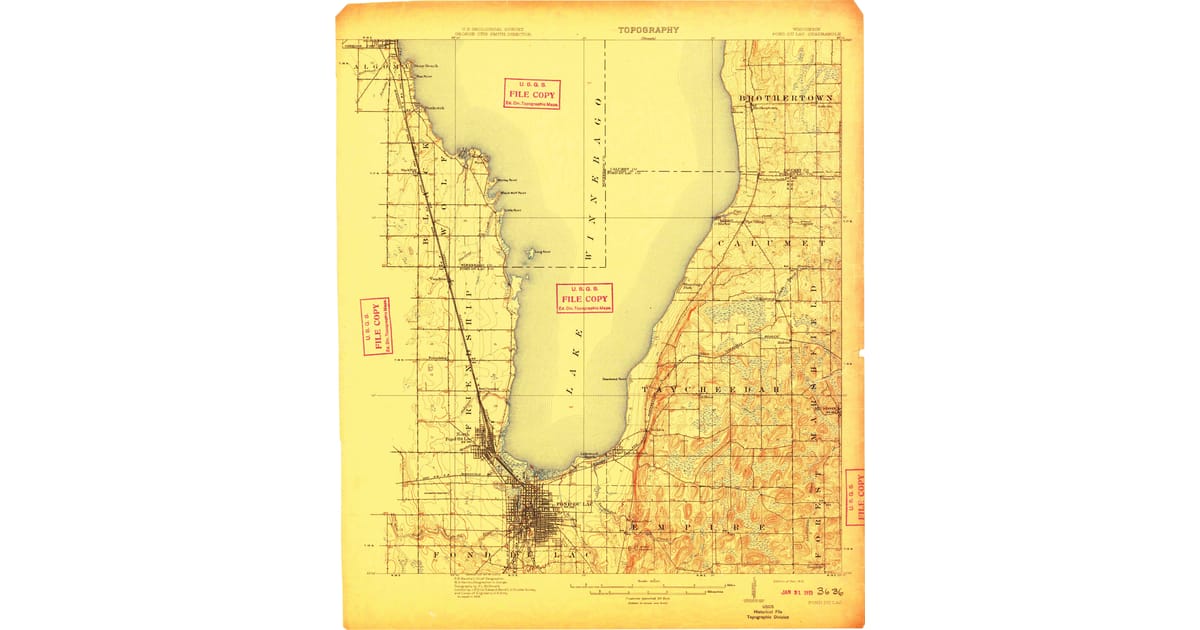 Old Maps of Friendship, WI for Hiking & Exploration | Pastmaps
