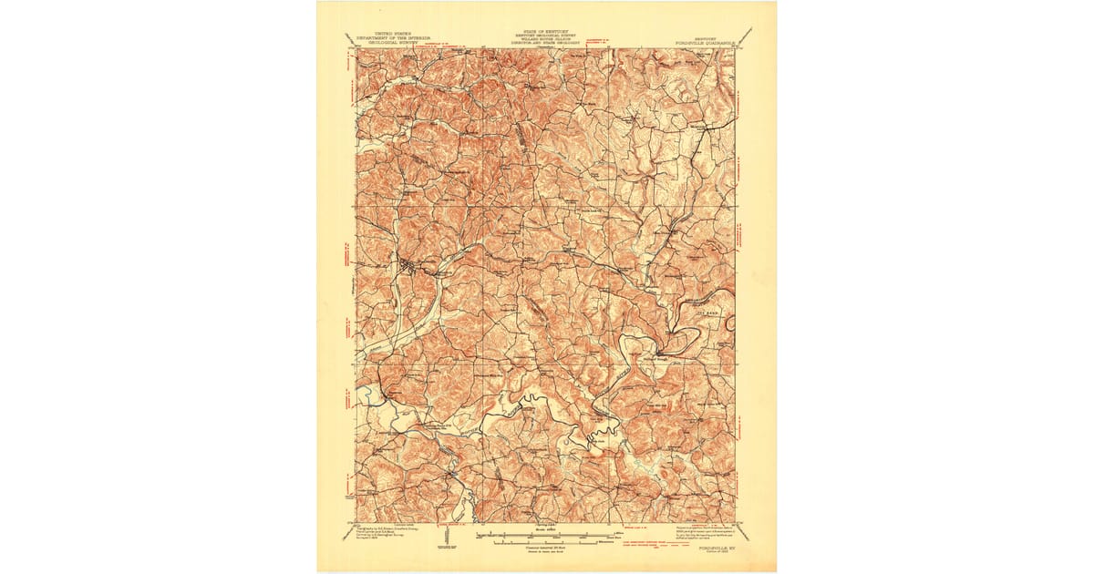 Old Maps of Fordsville, KY | Pastmaps