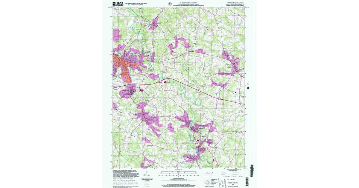 2000-2009 Maps of Concord, NC | Pastmaps
