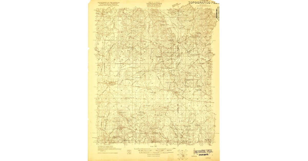 Old Maps of Conehatta, MS for Genealogy | Pastmaps