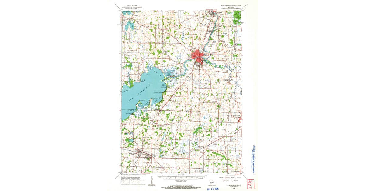 1960s Maps of Janesville, WI | Pastmaps