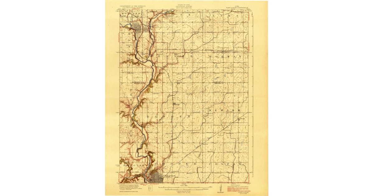 Old Maps of Thor, IA | Pastmaps